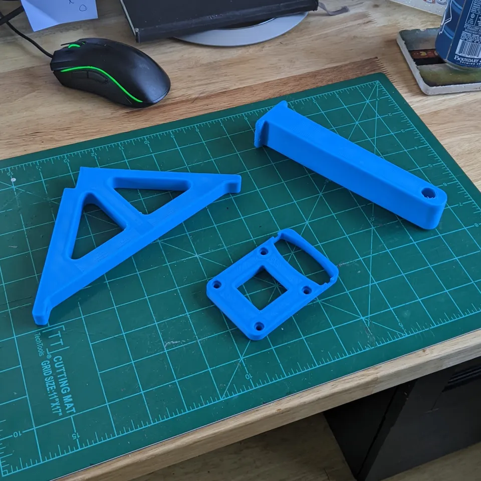 IKEA Tertial Lamp Pegboard Mount by TheCraftyRhombus | Download free ...