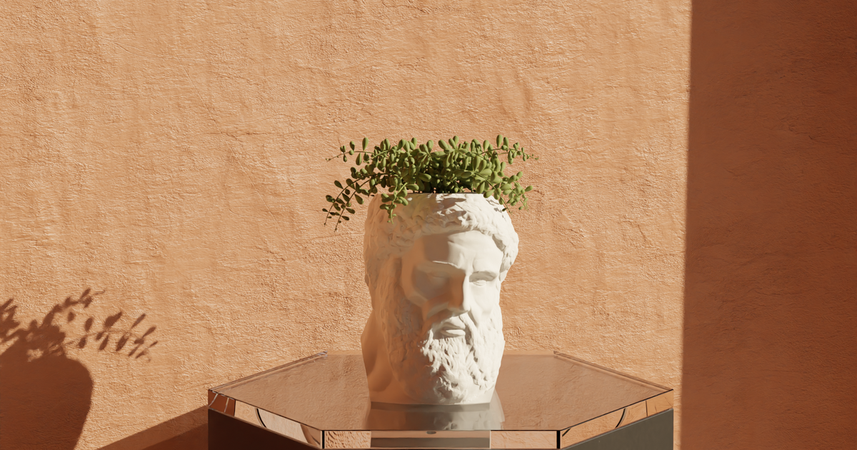 Hercules - Pot Plant by CalebTimoteo | Download free STL model ...