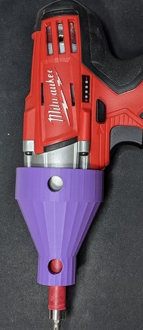 Milwaukee M12 2450-20 Driver Holder Loaded Mount by CPS_Systems ...