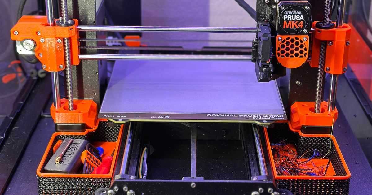 MK4 Original Prusa Enclosure Precision Fit Mesh Side Boxes (No MMU ...