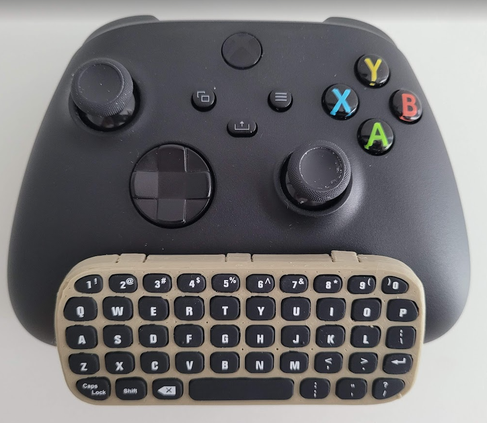 Controller Keyboard for Xbox Series X S One One S by Razzer09 Download free STL model Printables