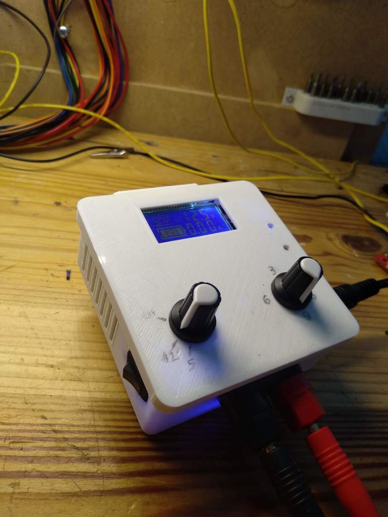Small fan cooled Step-down power supply. CC-CV. 10A by Karl132 ...