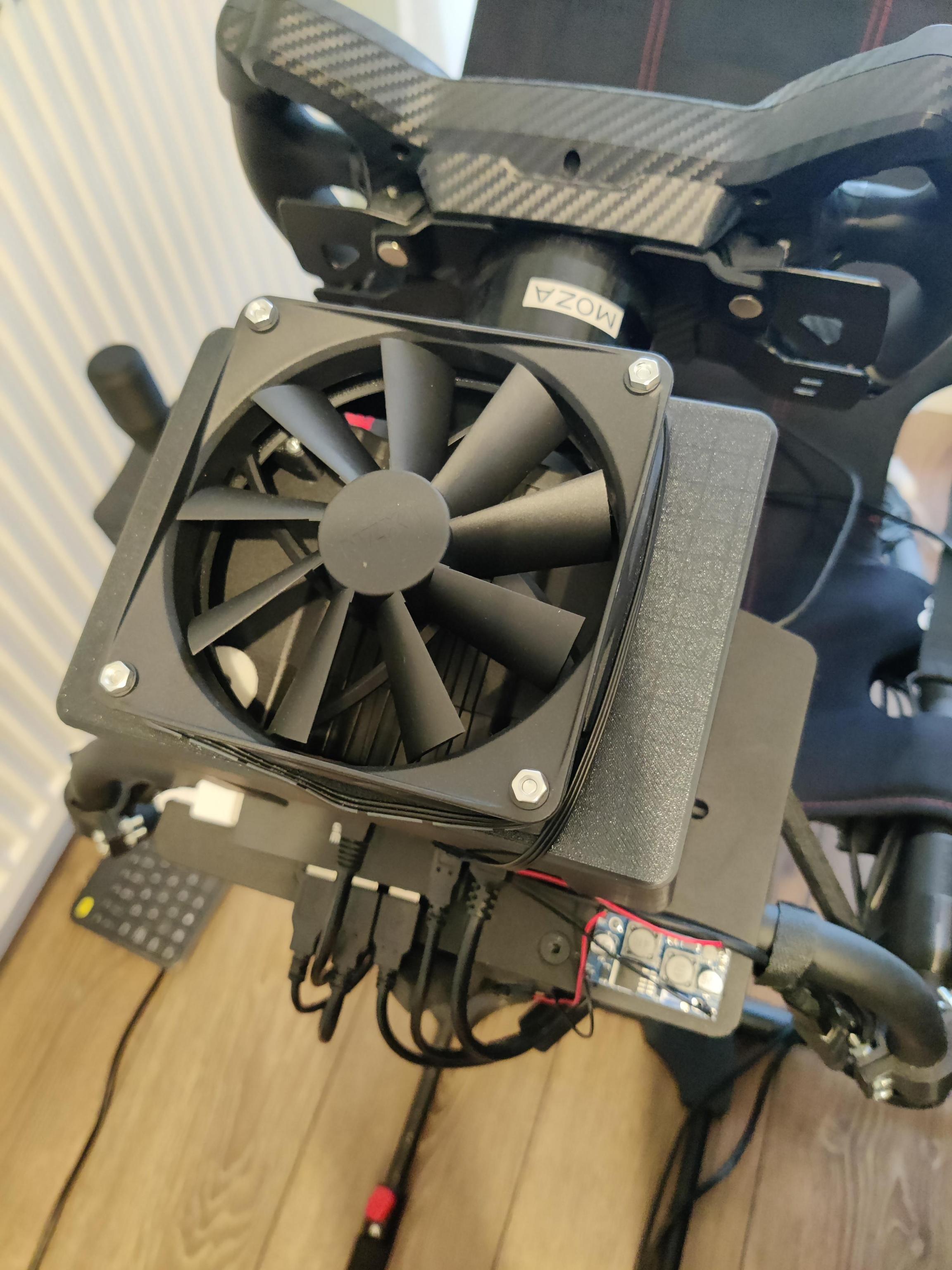 Moza R5 Fan Housing by Mateusz Pęczek | Download free STL model ...