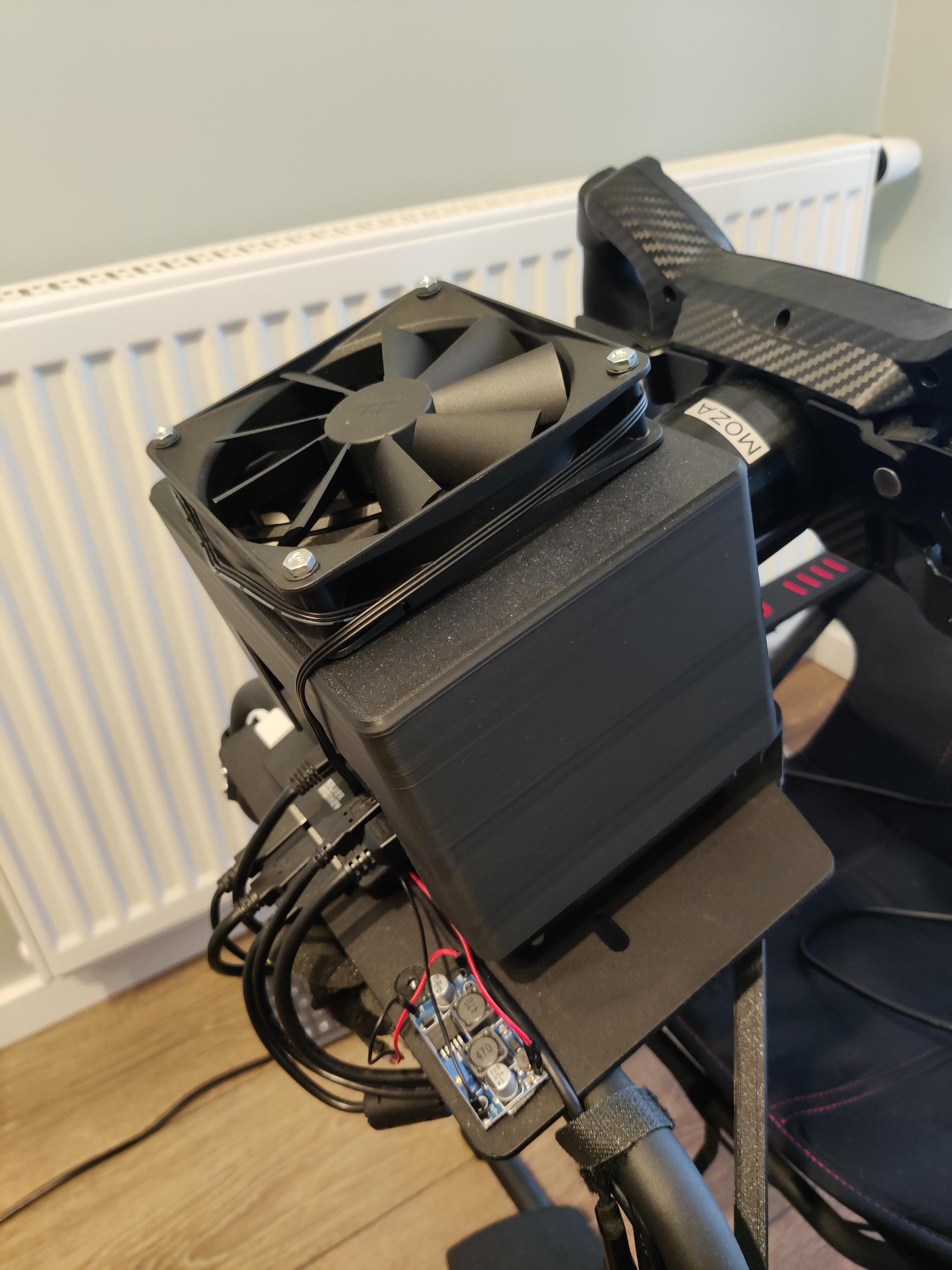 Moza R5 Fan Housing by Mateusz Pęczek | Download free STL model ...