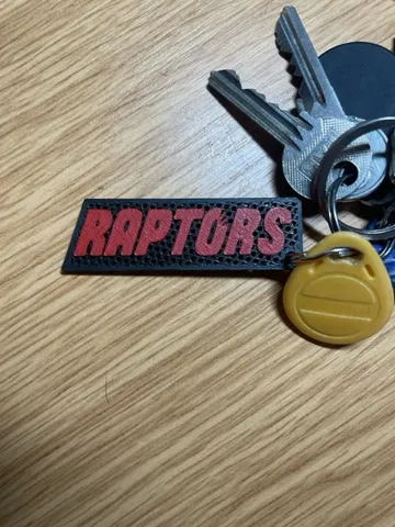 Raptors key ring by Ondřej Pocklan | Download free STL model ...