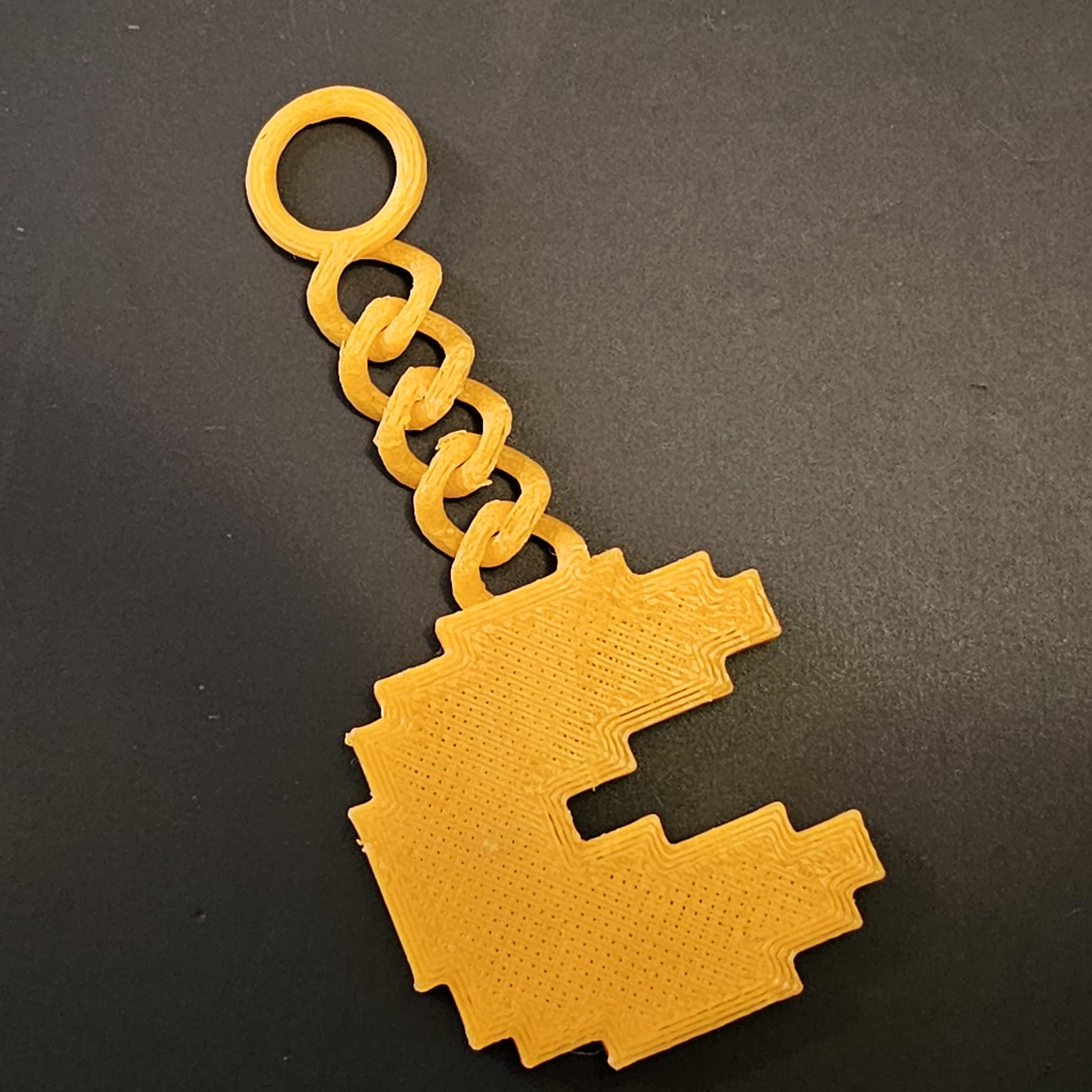 Pac-Man Keychain by Steven786 | Download free STL model | Printables.com