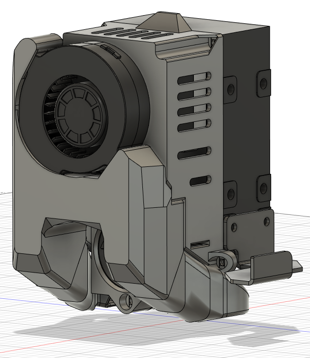 HMDuct2 For Snapmaker J1 (using 5015Fan) by HimuraMechatronics ...