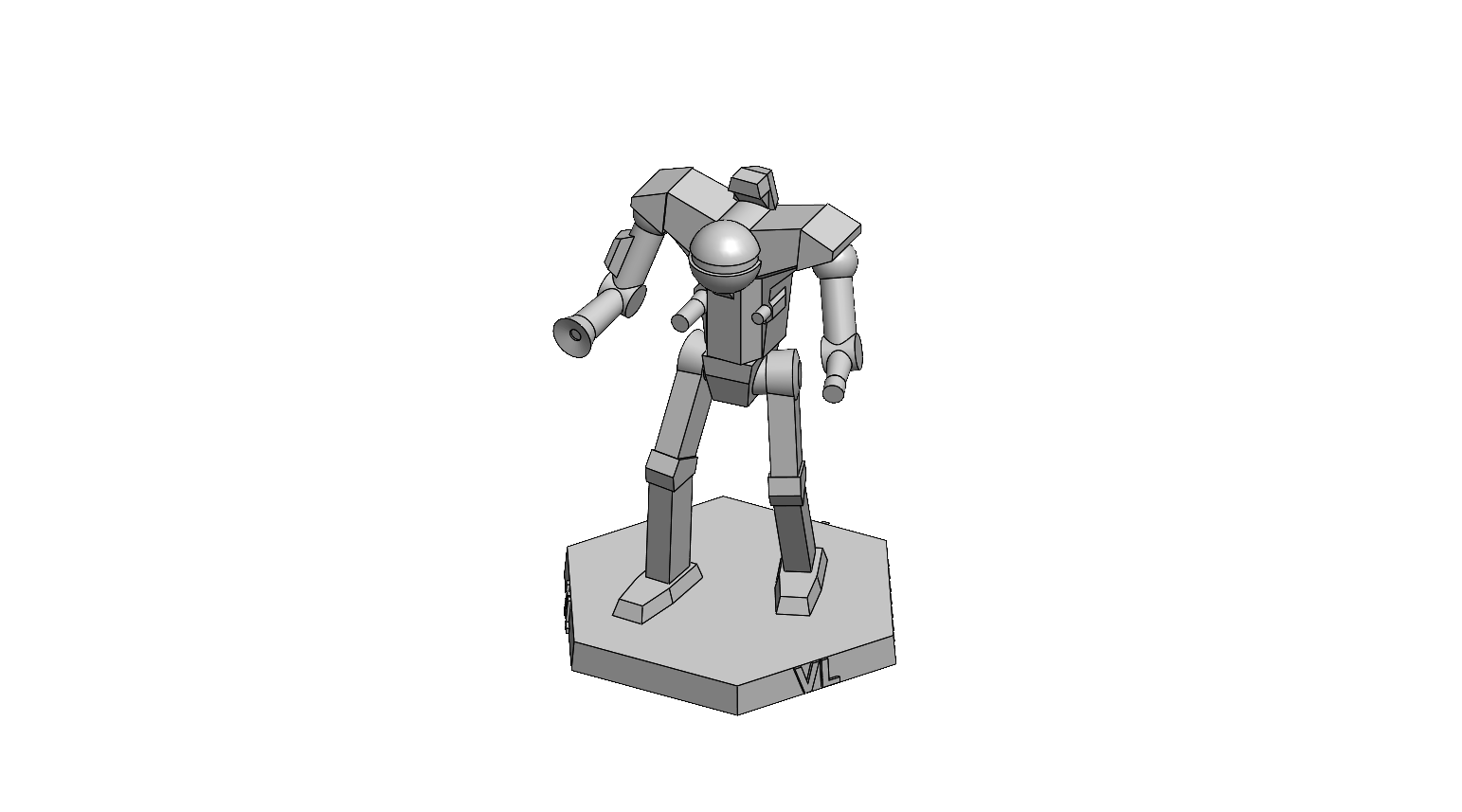Vulcan - Battletech by Bartek von Snail | Download free STL model ...
