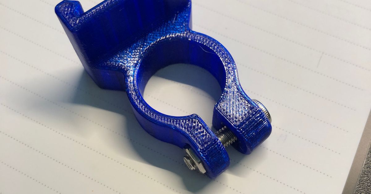 Snapping Handlebar Mobile phone Clamp 22.5mm by Kristen Smith ...