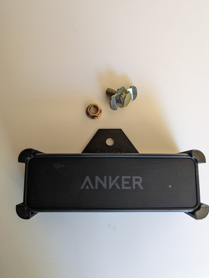 ANKER SOUNDCORE BLUETOOTH SPEAKER MOUNT for L-Track or other single point attachment by Eric ...