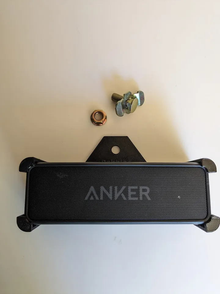 ANKER SOUNDCORE BLUETOOTH SPEAKER MOUNT for L-Track or other single point attachment by Eric ...