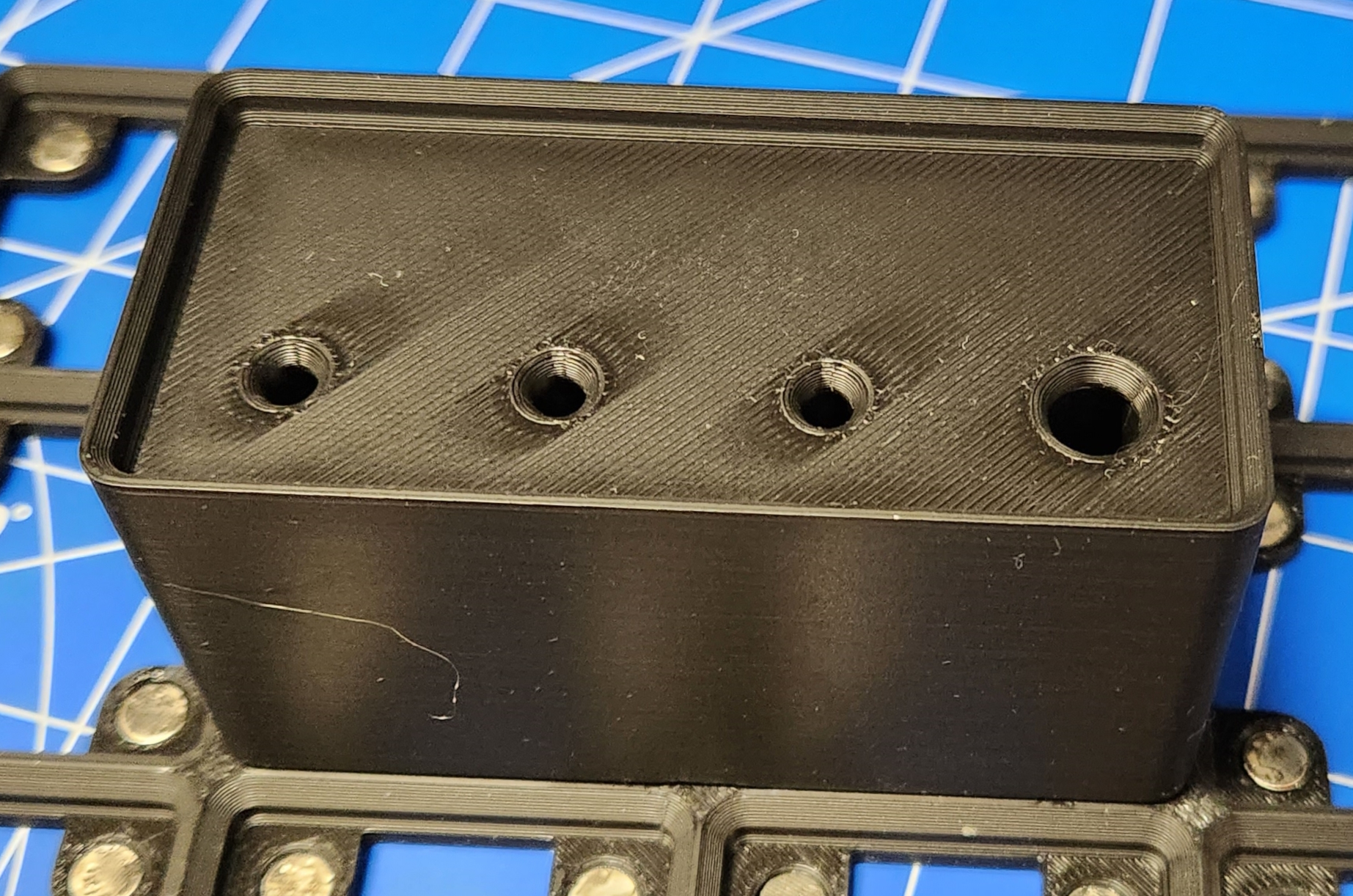 Gridfinity 1x2 holder for 4 Wiha T-handle Allen keys by mhwlng | Download free STL model ...