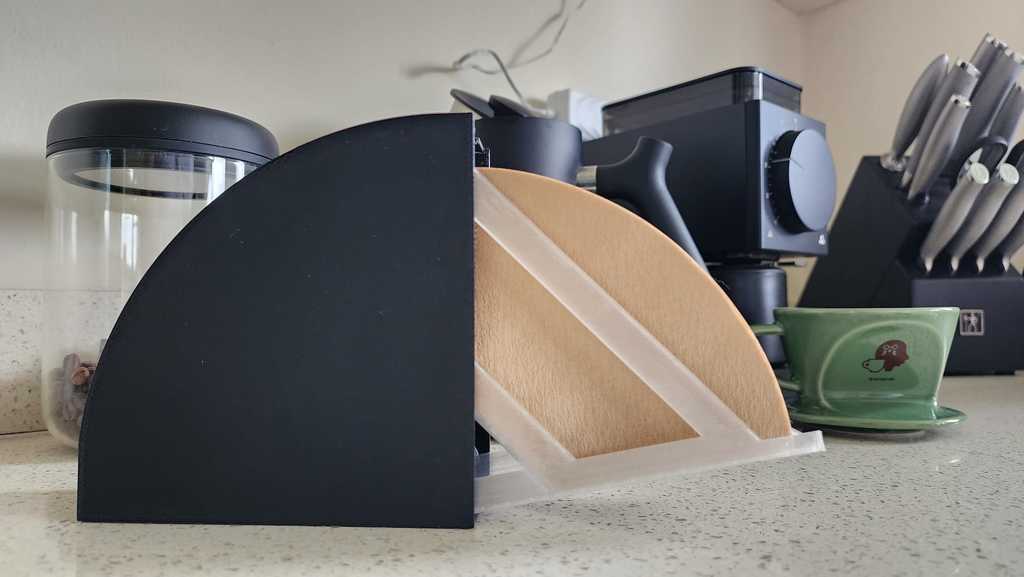 Pour Over Coffee Paper Filter Holder and Container by torioto ...