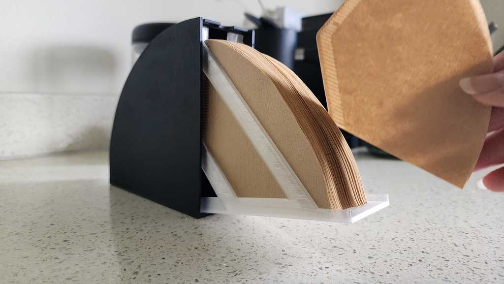 Pour Over Coffee Paper Filter Holder and Container by torioto ...
