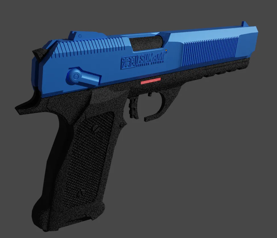 Cyberpunk Pistol