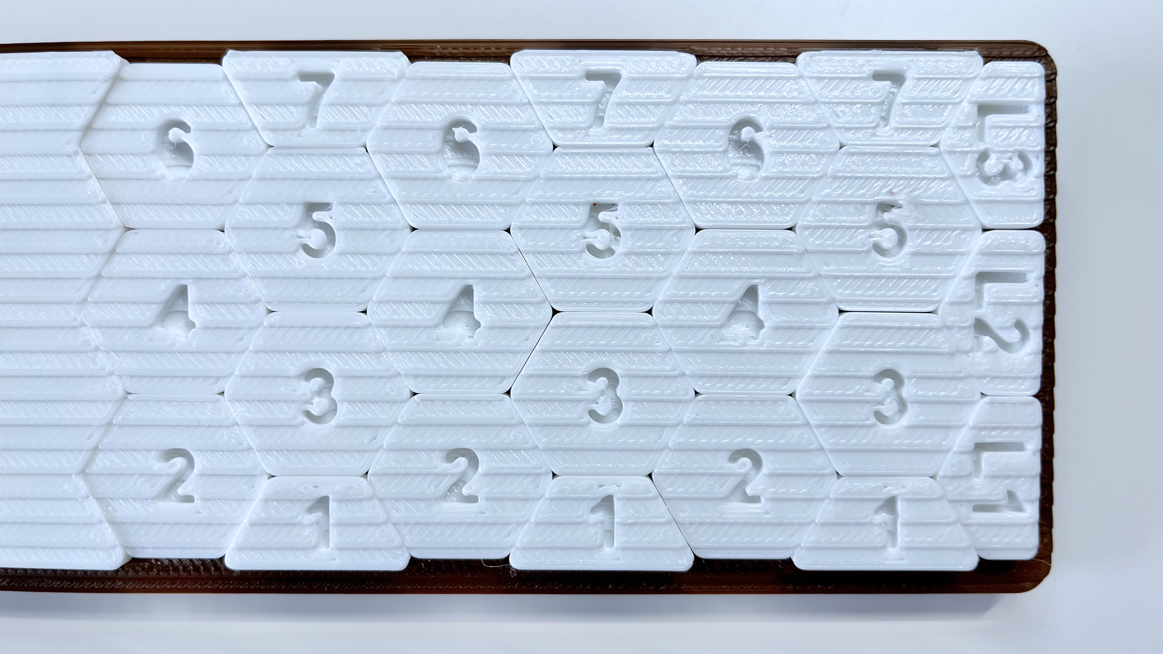 HIVE Palm/Wrist Rest (330mm x 80mm x 19mm) by Jake Reeves | Download ...