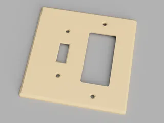 Switch wall plate adapter - toggle to rocker by etreehi | Download free ...