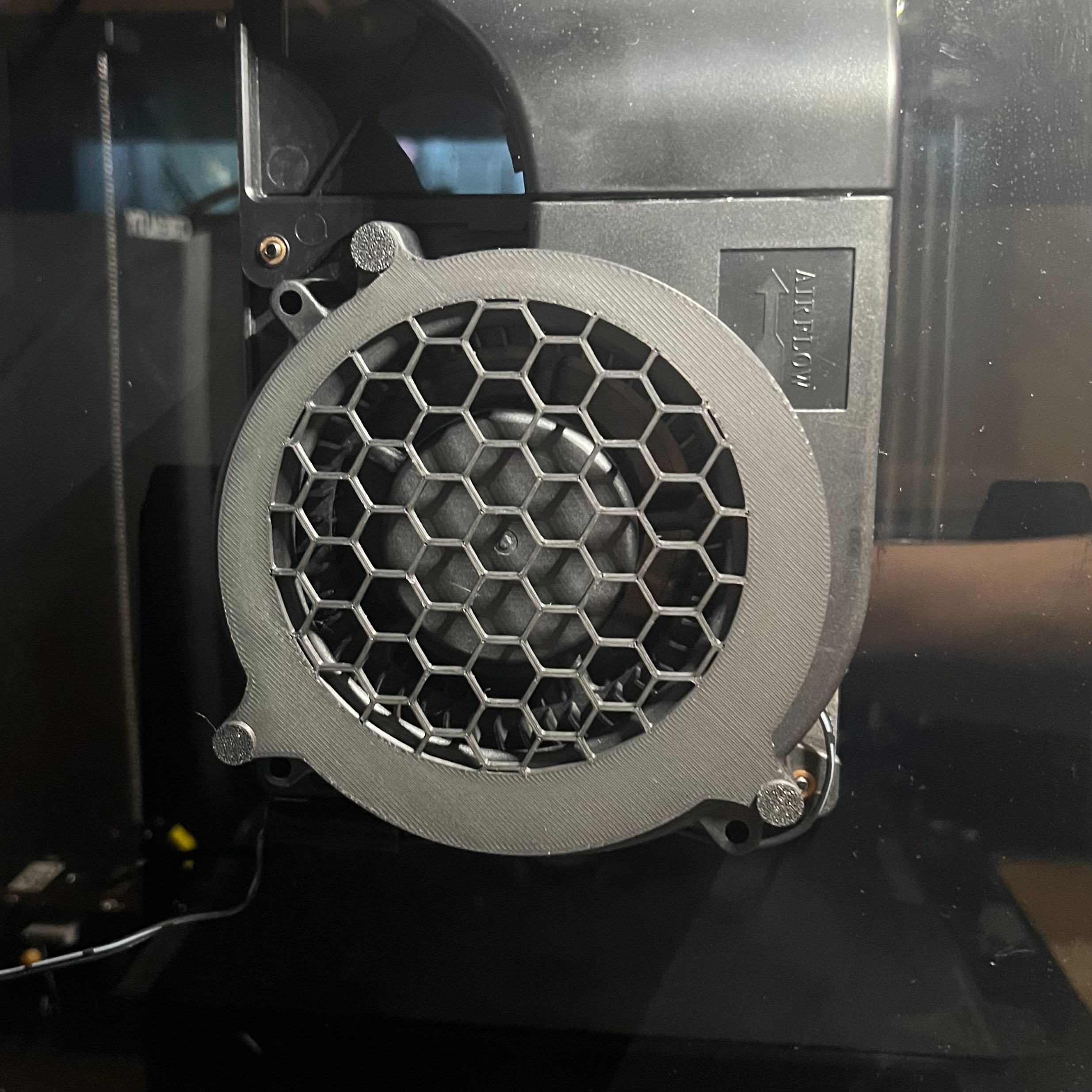 Creality K1 side fan protection-風扇護蓋 by 努努 | Download free STL model ...