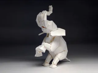 Blank Elephant (by Amao chan on thingyverse) by noel | Download free ...