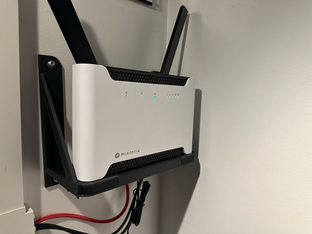 MikroTik Chateau Wall Mount by Fyrby Additive | Printables Store