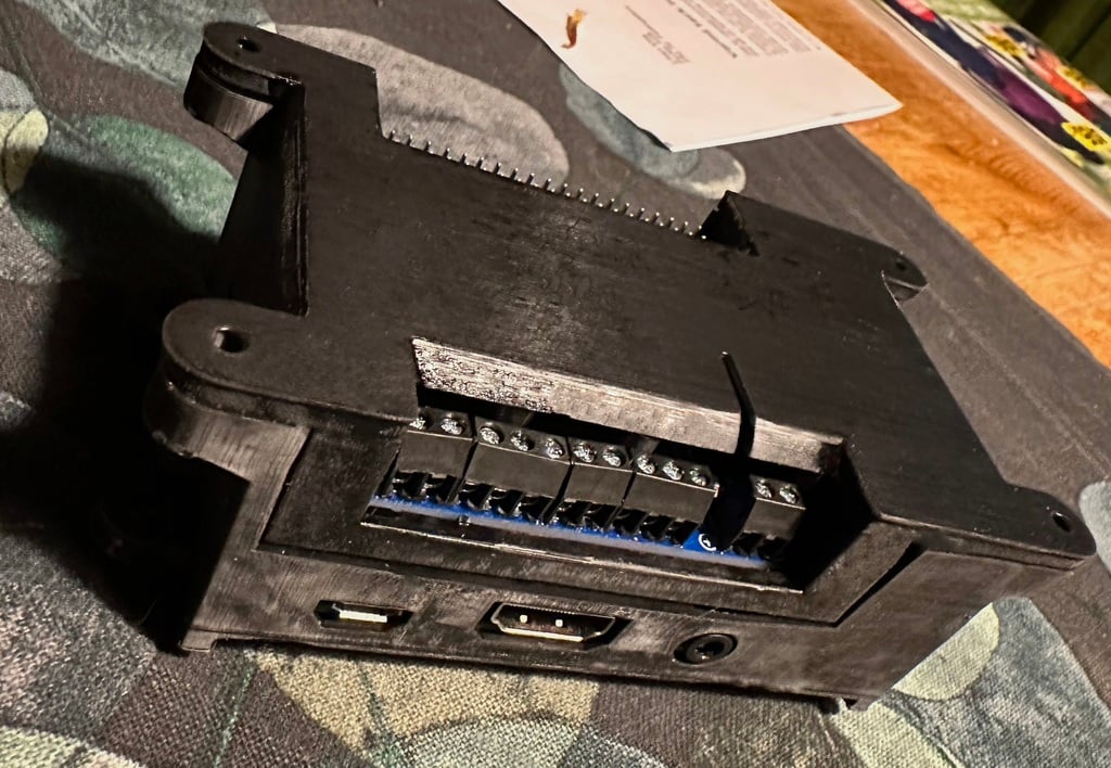 Raspberry Pi 3 Model B Case, With Support For Different Hats by Fyrby ...