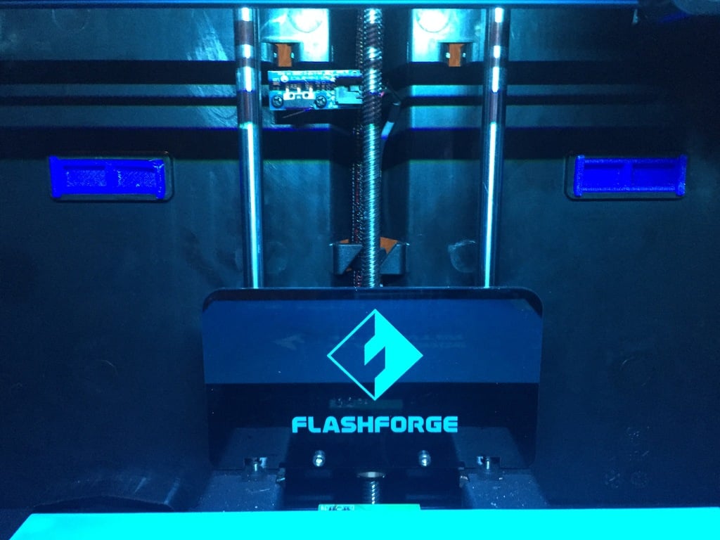 Flashforge Creator Pro 2016 Spool Holder Hole Plug by Fyrby Additive ...