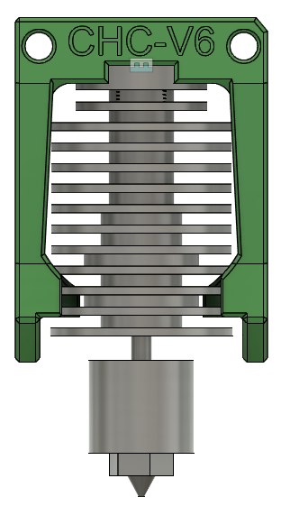 Voron 0.2 CHC V6 Hotend Mount (Ceramic Heater Core) by ensoniq2k ...
