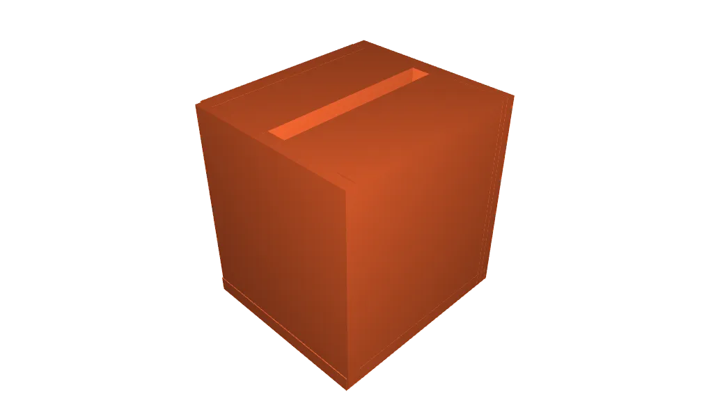 A small donation box by Pixed Playz | Download free STL model ...