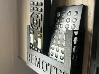 Universal Remote Holder by Cfrazier31 | Download free STL model ...