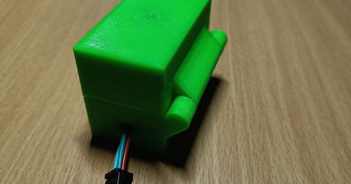 Work in progress, esp32 (38 pin) case for I2s mic (snap in) by Patrik ... Work in progress, esp32 (38 pin) case for I2s mic (snap in) by Patrik ...