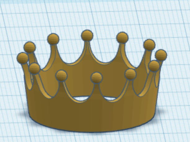 Crown by Pixed Playz | Download free STL model | Printables.com