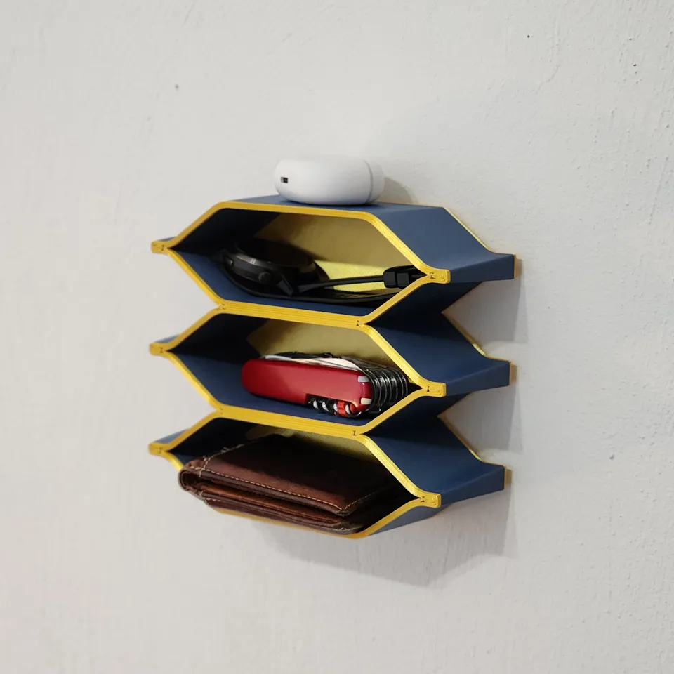 Art Deco Shelves by 3dprintedman | Download free STL model | Printables.com