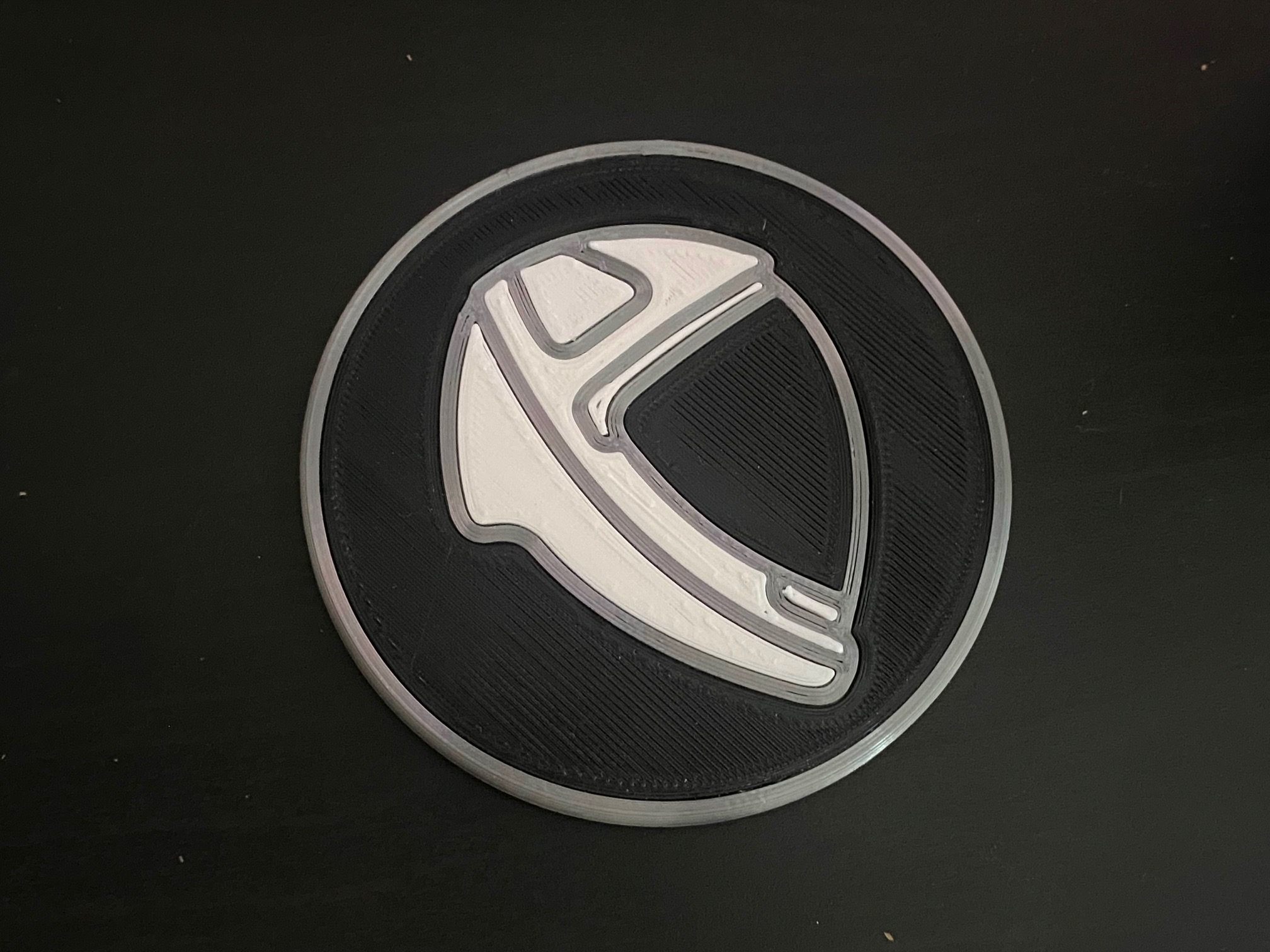 SpaceX Helmet Coaster by Coolbruh | Download free STL model ...