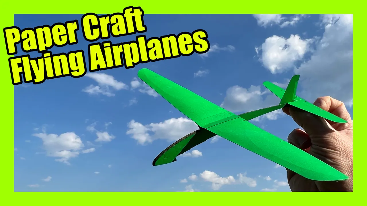 Cardstock glider you can laser cut by Dread Maker Roberts | Download ...