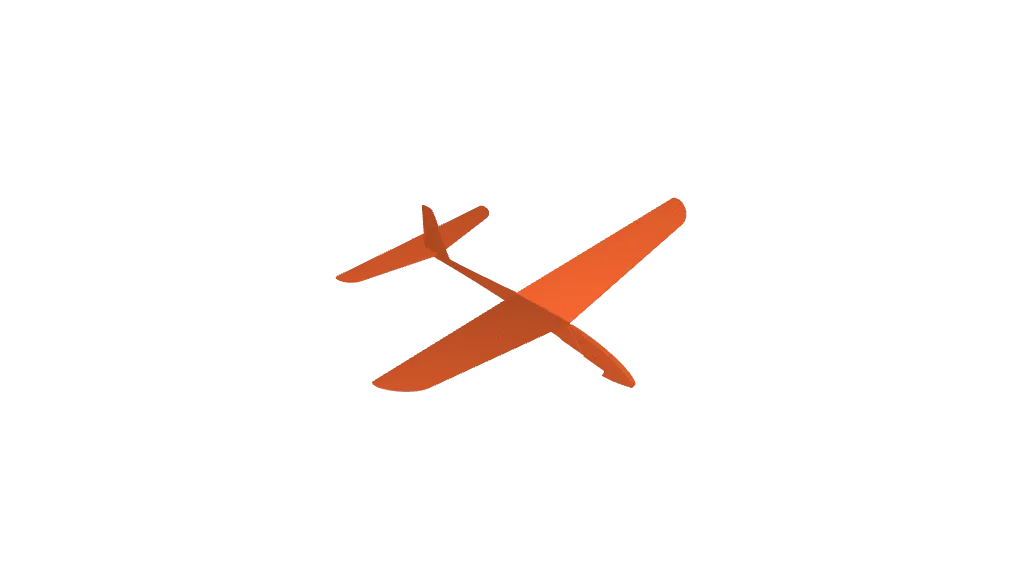 Cardstock glider you can laser cut by Dread Maker Roberts | Download ...
