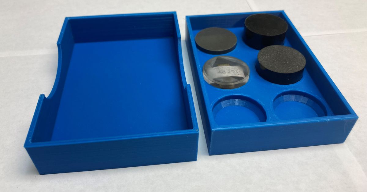 Epoxy Round Sample Holder (6 x 1" round samples) by AC3FM | Download ...