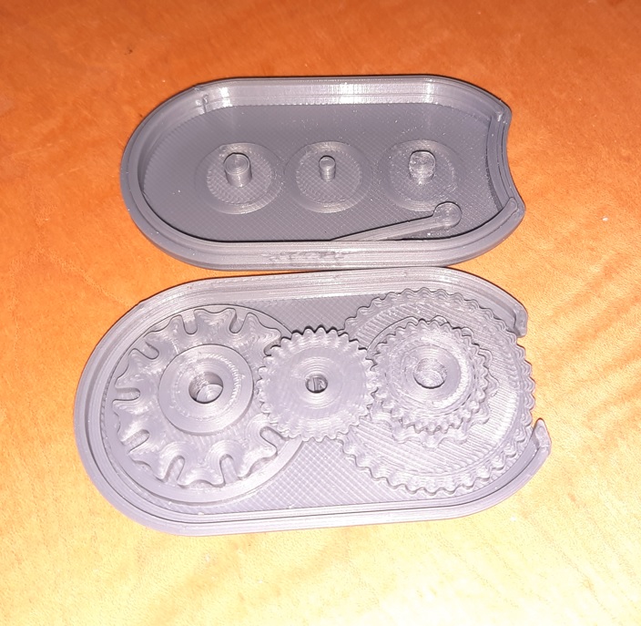 Single Thumbwheel Counter (00 to 99) using a Geneva Drive. by Shmoee ...