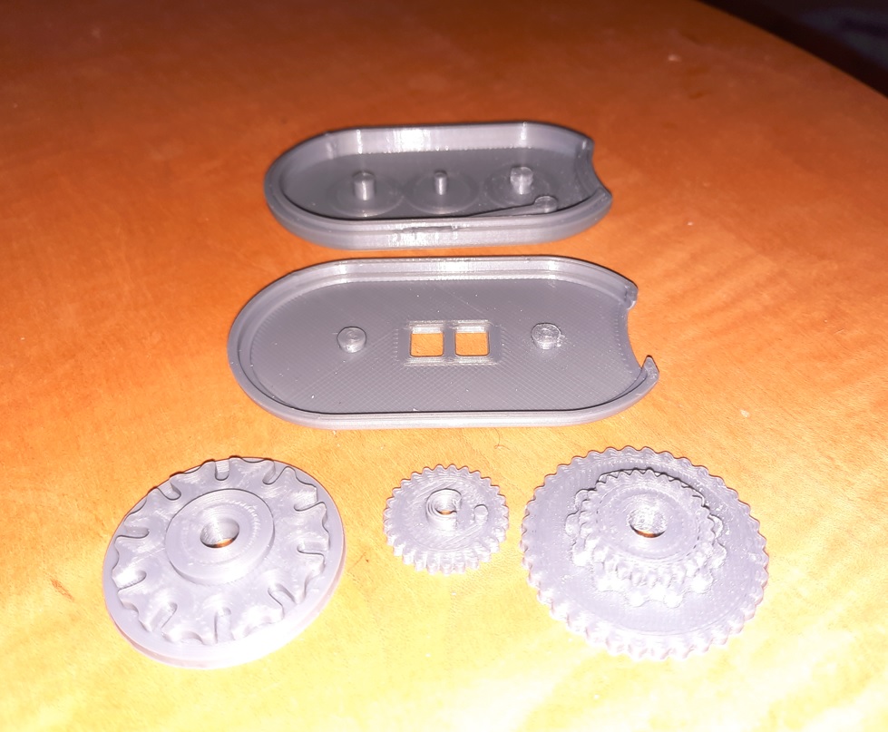 Single Thumbwheel Counter (00 to 99) using a Geneva Drive. by Shmoee ...