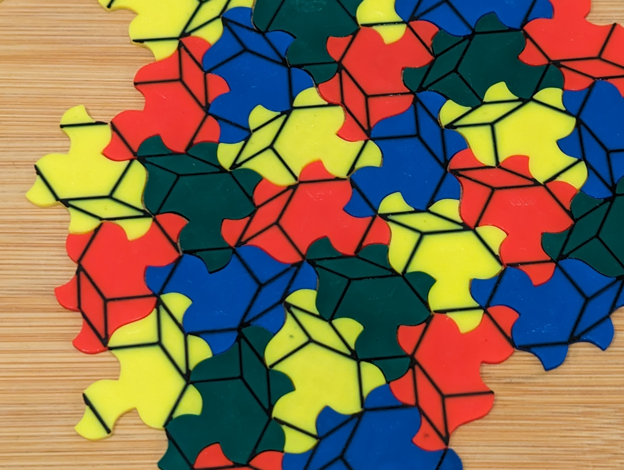 Spectre: chiral aperiodic monotile by ECh | Download free STL model ...