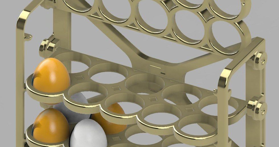 Egg Shelves by Nazar78 | Download free STL model | Printables.com