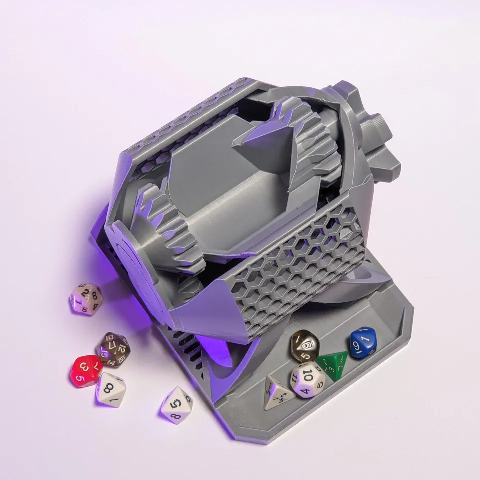 779 Geared Dice Roller by Clockspring | Download free STL model ...
