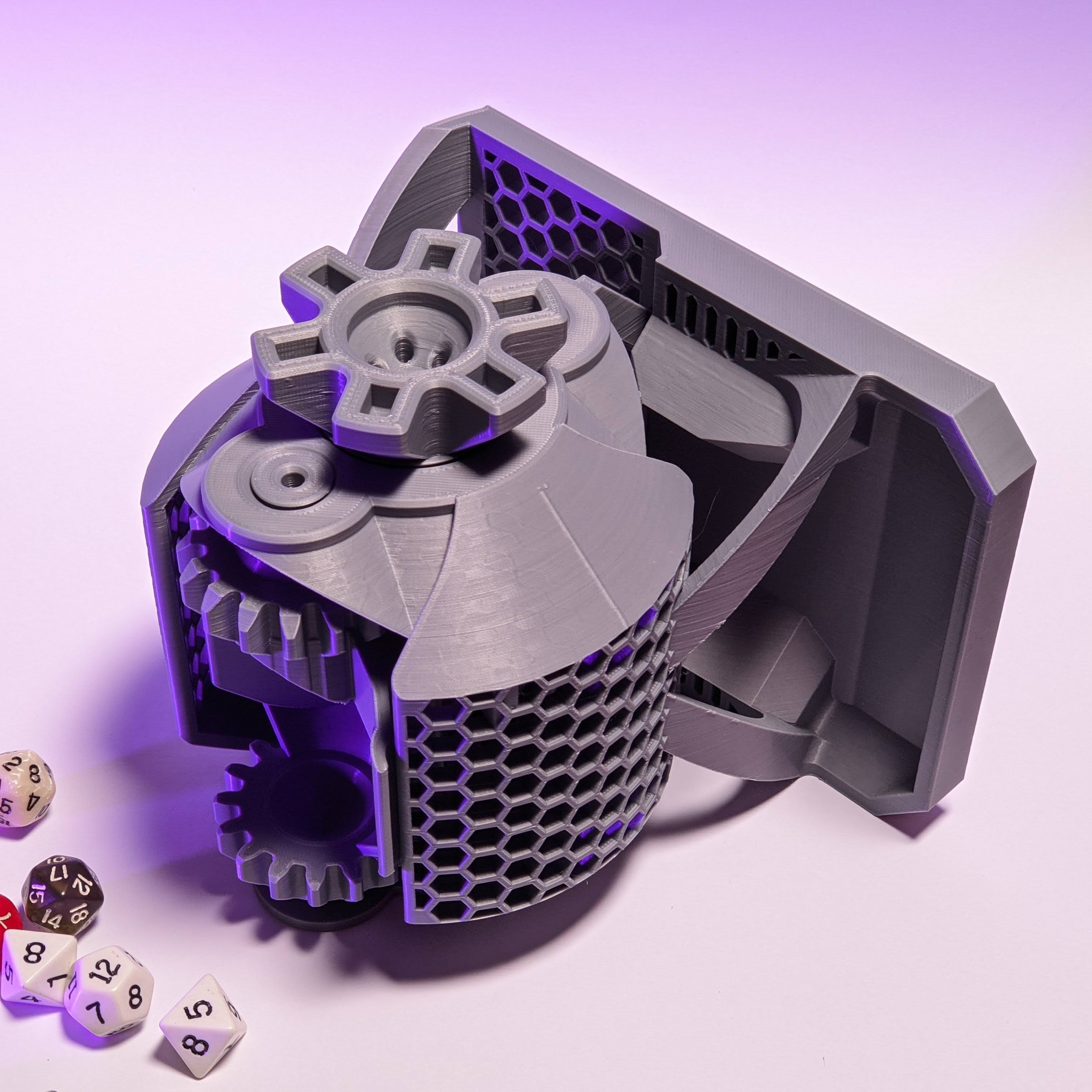 779 Geared Dice Roller by Clockspring | Printables Store