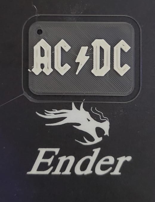 Rock Band Keychains (AC/DC) by Kadeen92 | Download free STL model ...