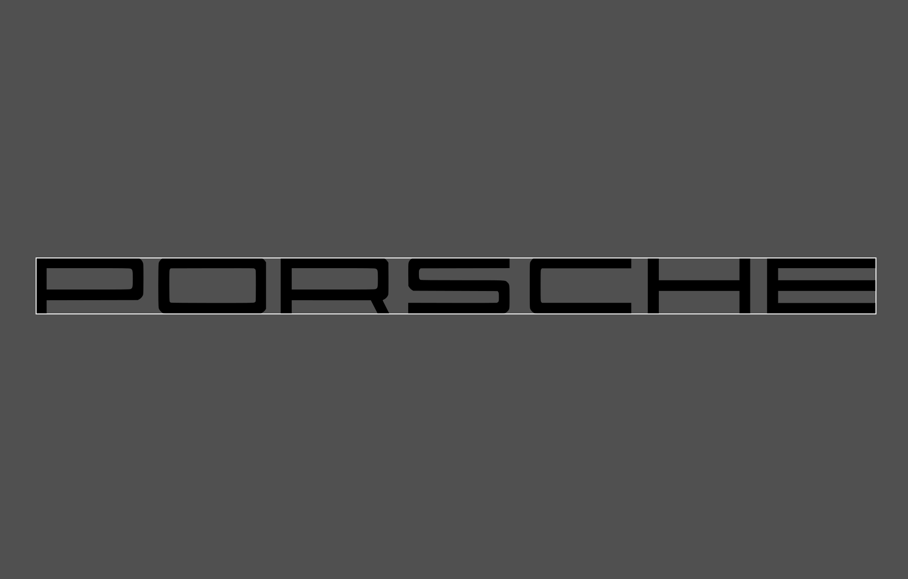 Porsche Logo by LukeSkywalker | Download free STL model | Printables.com