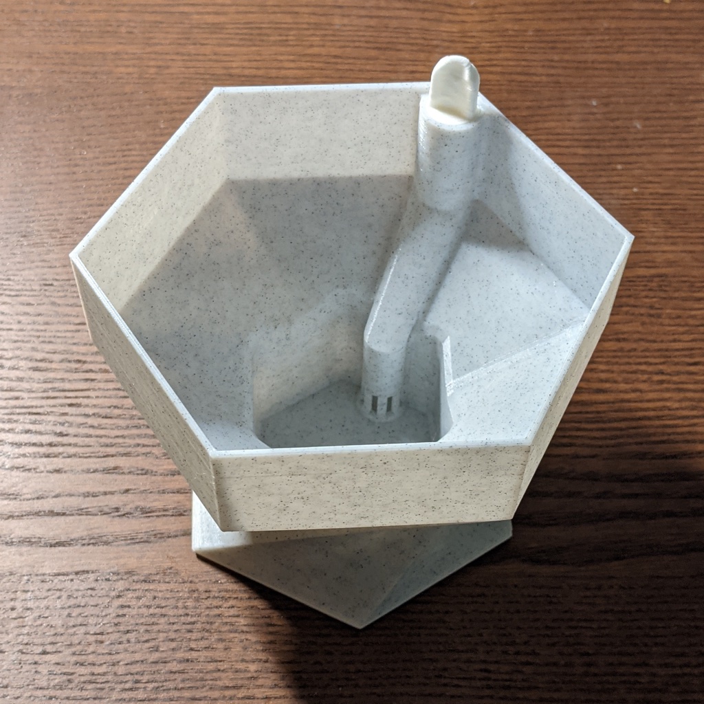 Hexagon Flower Pot by Sami Viitanen | Download free STL model ...