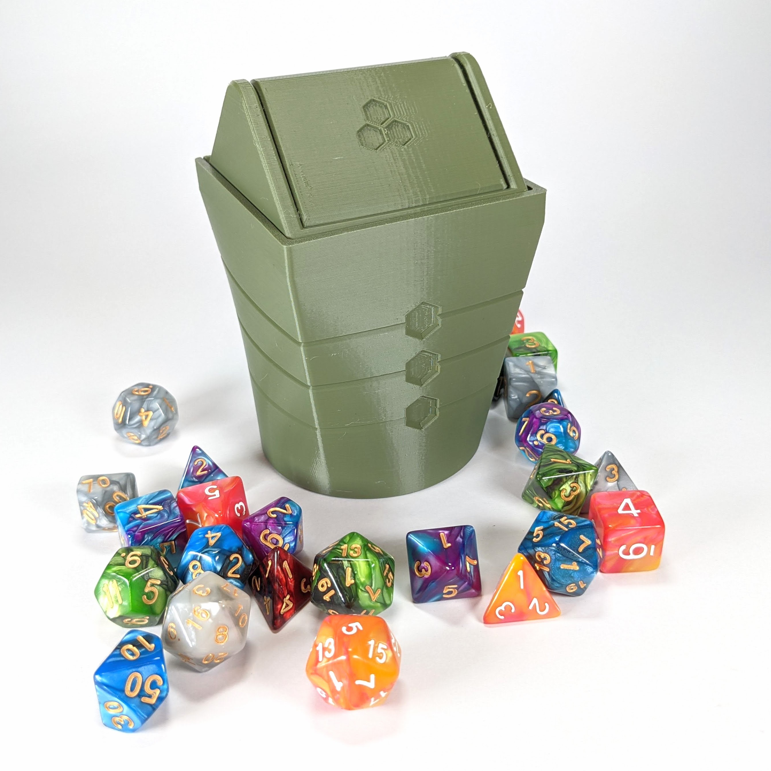 758 Swingtop Bin - Print-in-Place Trash Can by Clockspring | Printables ...