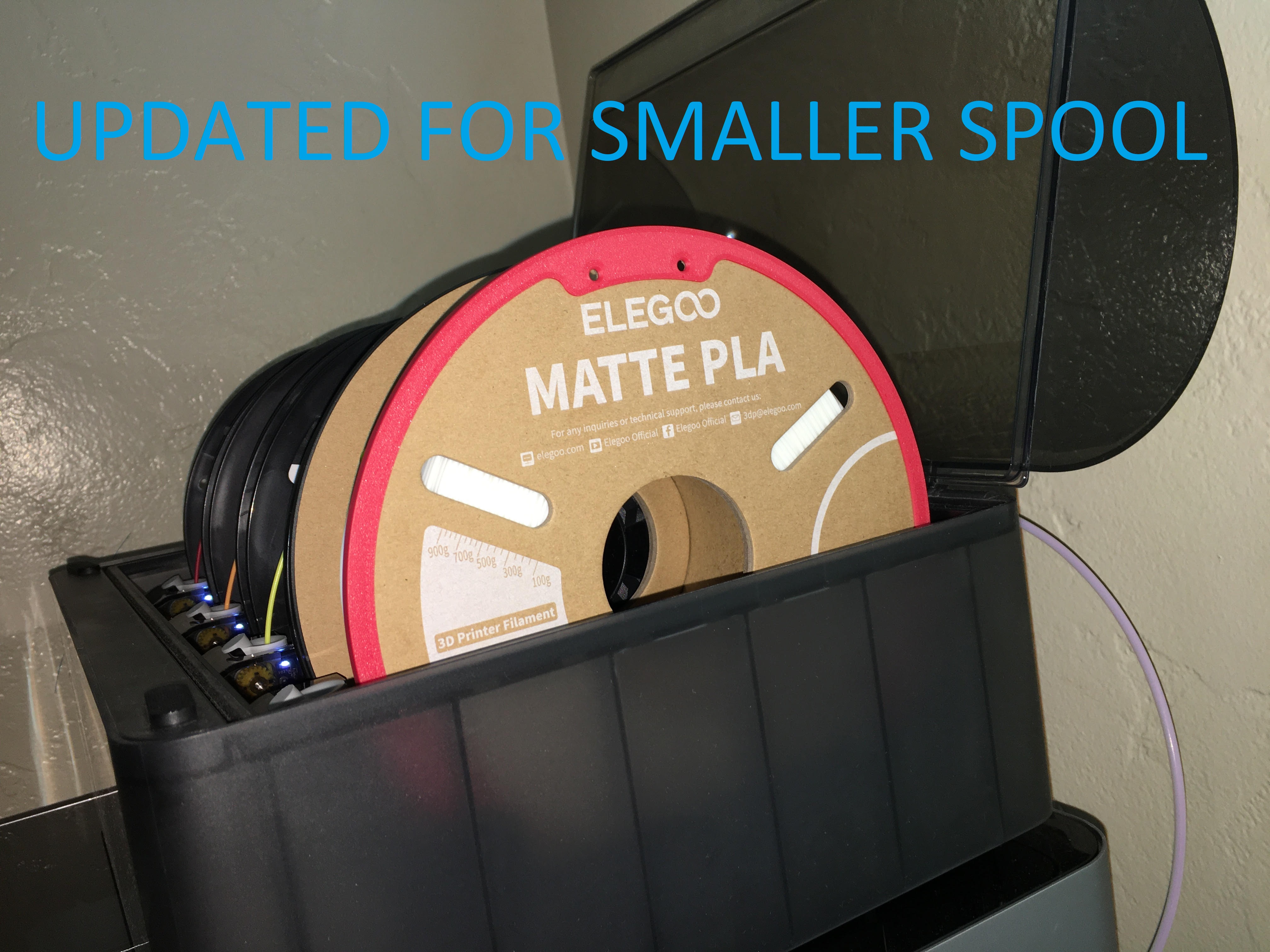 Elegoo Cardboard Spool Adapter Ring For Bambu Lab AMS System by PEZ3D ...