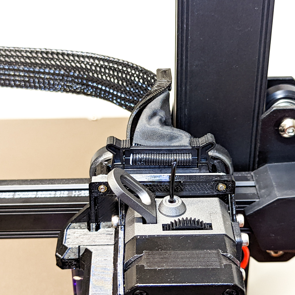 Extruder Cable Guide for Ender 3 S1 and CR10 Smart Pro by MAXPROBE ...