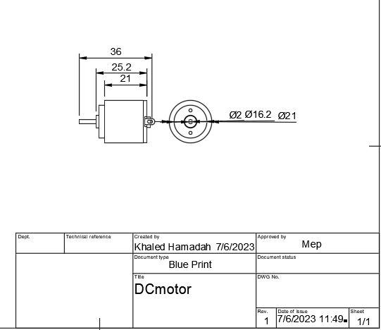 DC Motor 140 ( Not made for printing ) by Mep | Download free STL model ...