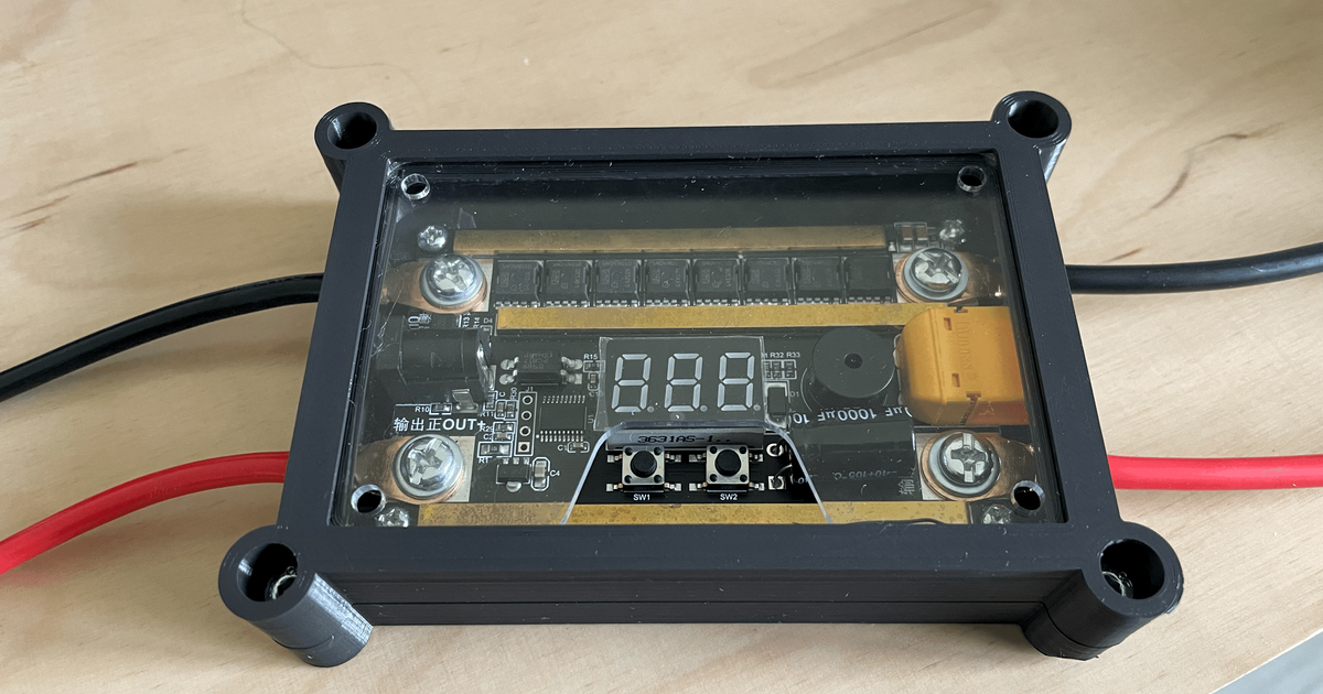 Spot welder box / enclosure by ackiid | Download free STL model ...